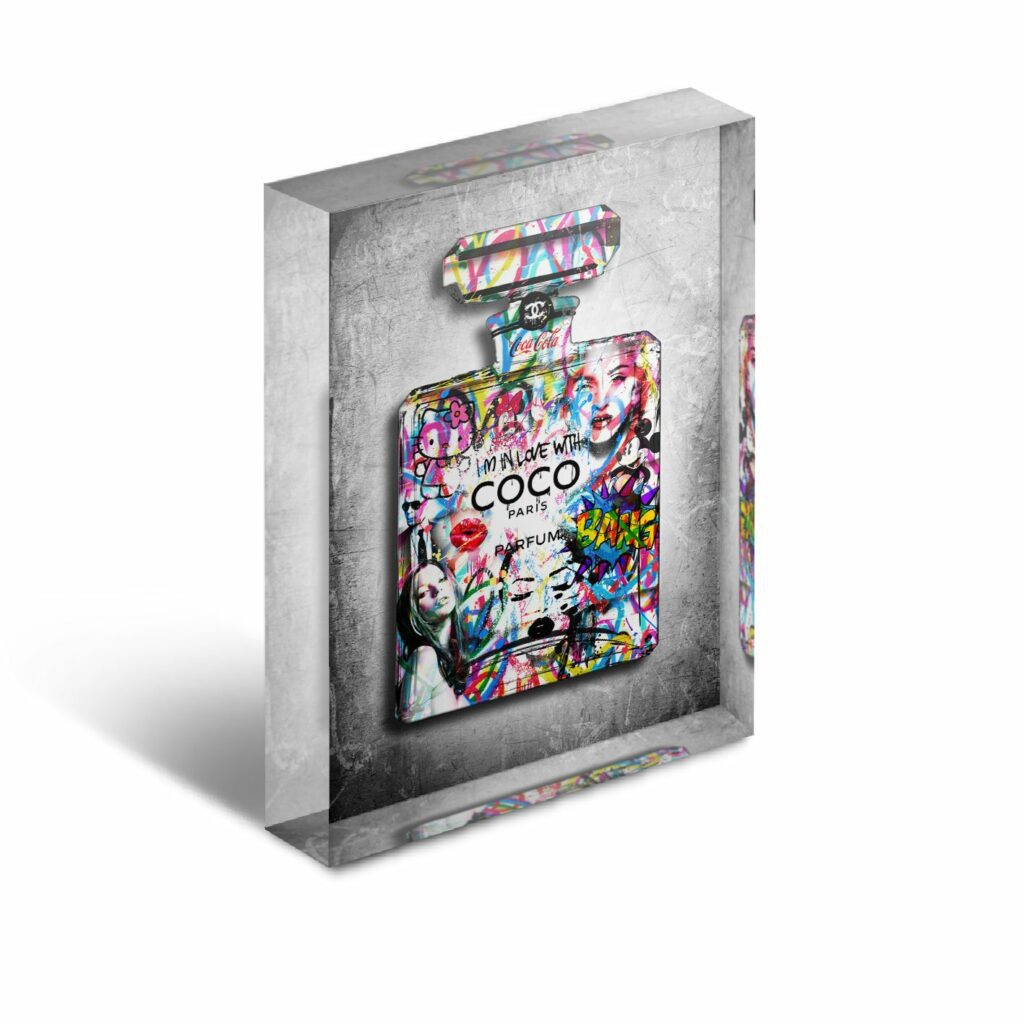 Tableau Coco Chanel Pop White – ThePoplace