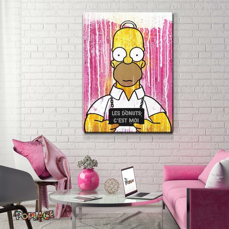Tableau Homer Simpson Coupable R – ThePoplace