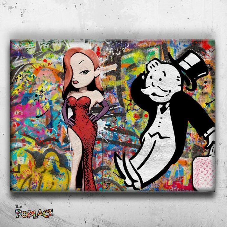Tableau Monopoly Jessica Rabbit – ThePoplace